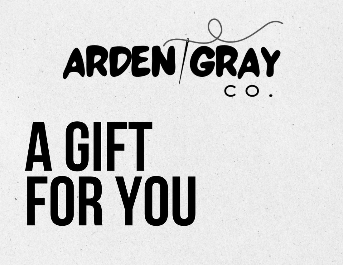 Arden Gray Gift Card |Needlepoint Gift Card | Buffalo Needlepoint Shop ...